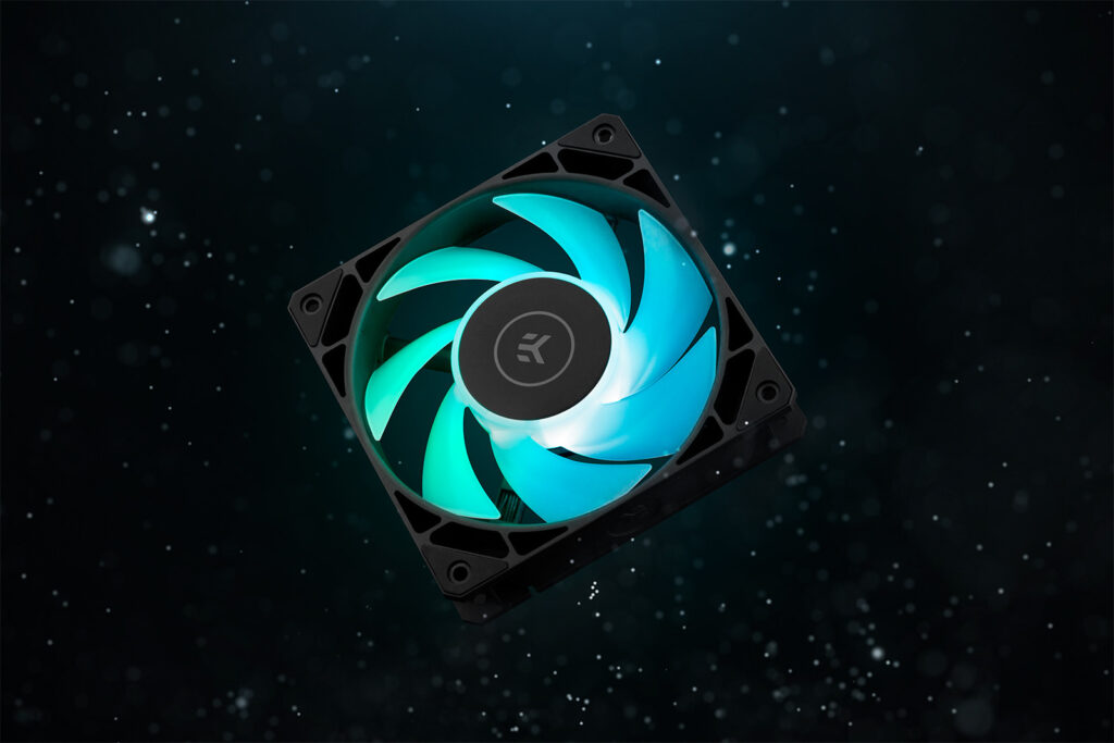 EK-Loop Fan FPT 120 D-RGB - Black (550-2300rpm) - FTC Watercooling