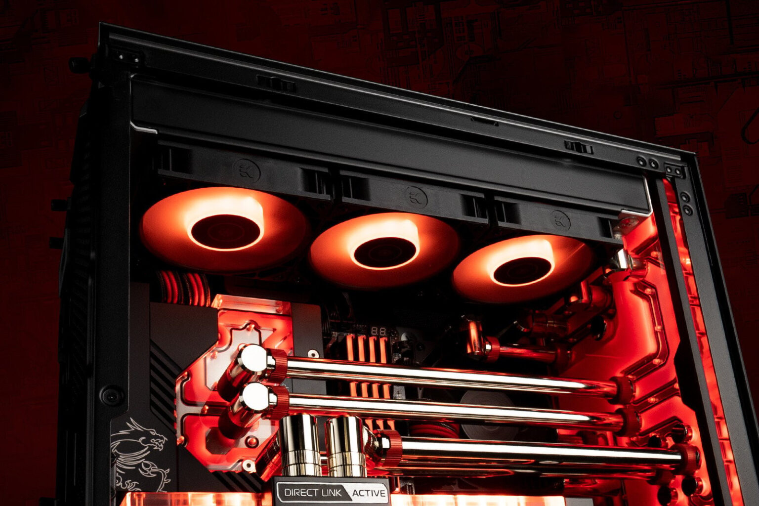 EK-Loop Fan FPT 120 D-RGB - Black (550-2300rpm) - FTC Watercooling